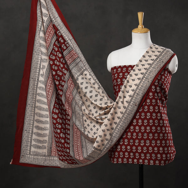 Bagh Print Dress Material - Buy Bagh Printed Dress Materials Online ...