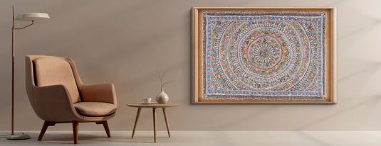 Godna Art - Buy Authentic Godna Paintings Online - iTokri आई.टोकरी
