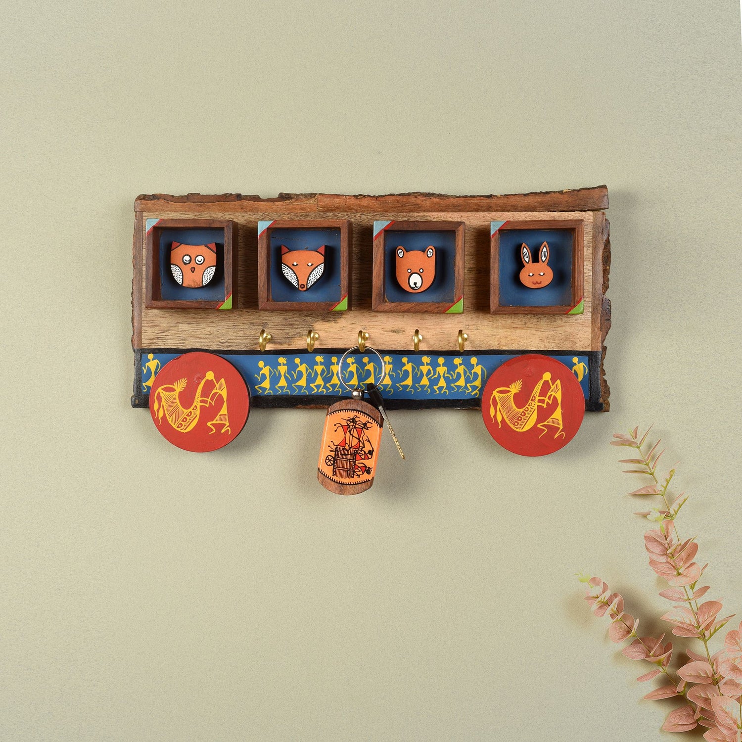 Handmade Key Holders / Hangers / Wall Mount Hooks | iTokri आई.टोकरी