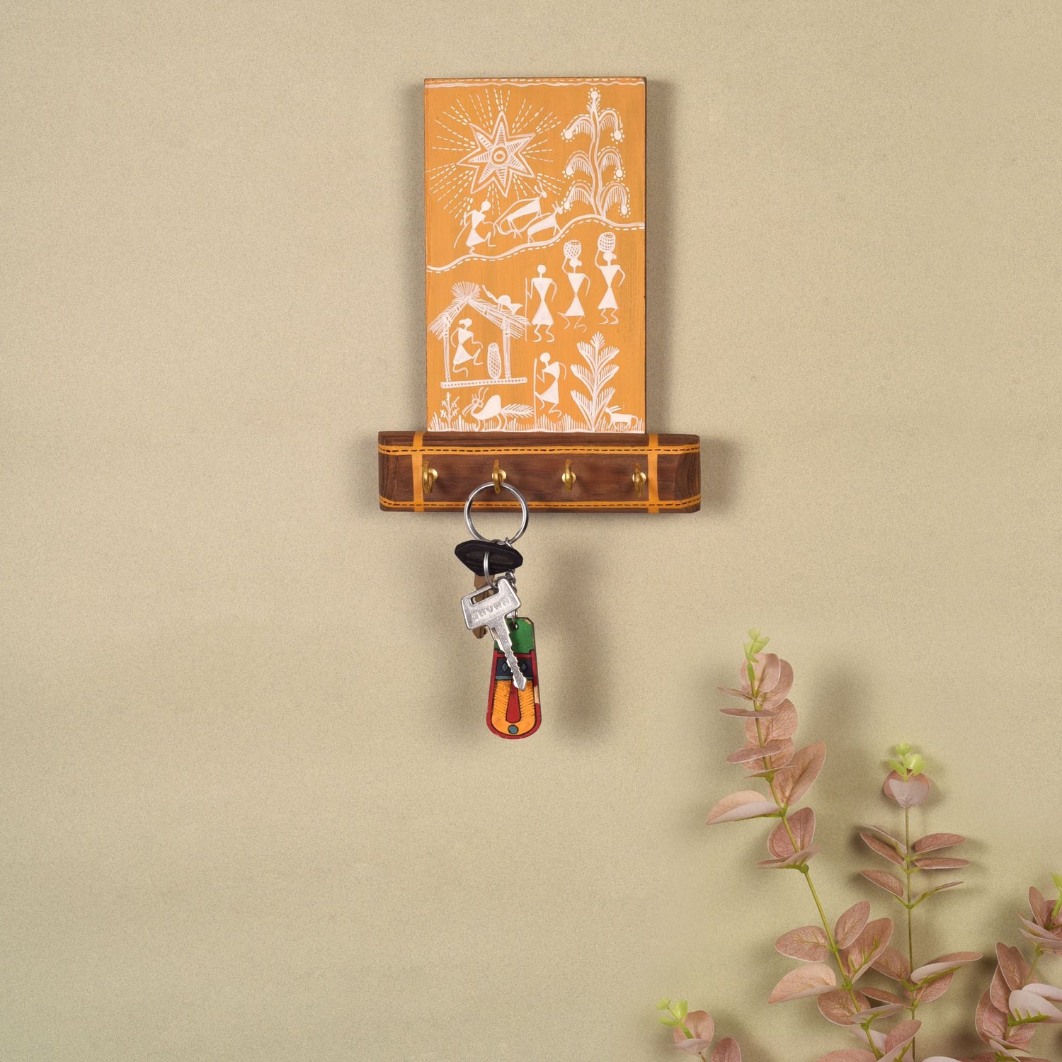 Handmade Key Holders / Hangers / Wall Mount Hooks | iTokri आई.टोकरी