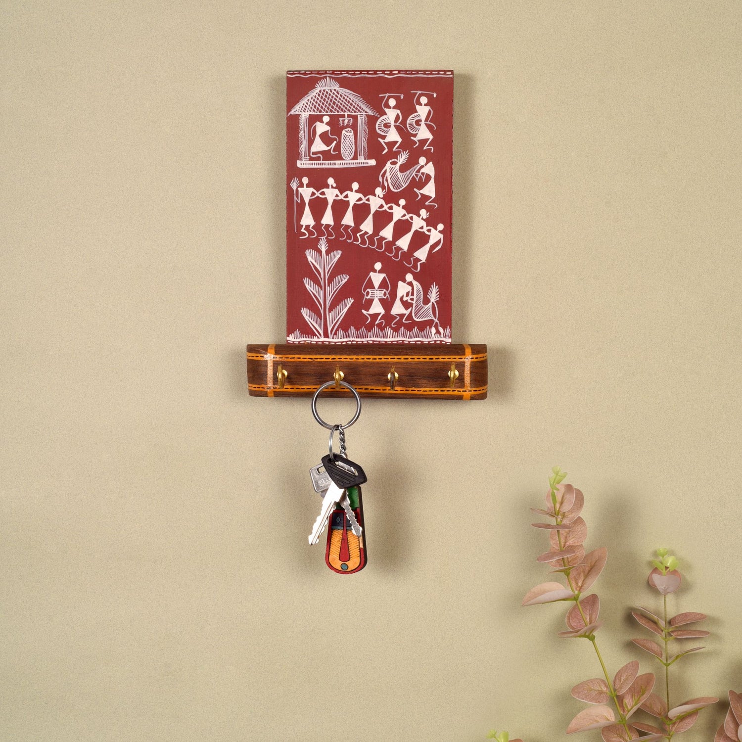 Handmade Key Holders / Hangers / Wall Mount Hooks | iTokri आई.टोकरी