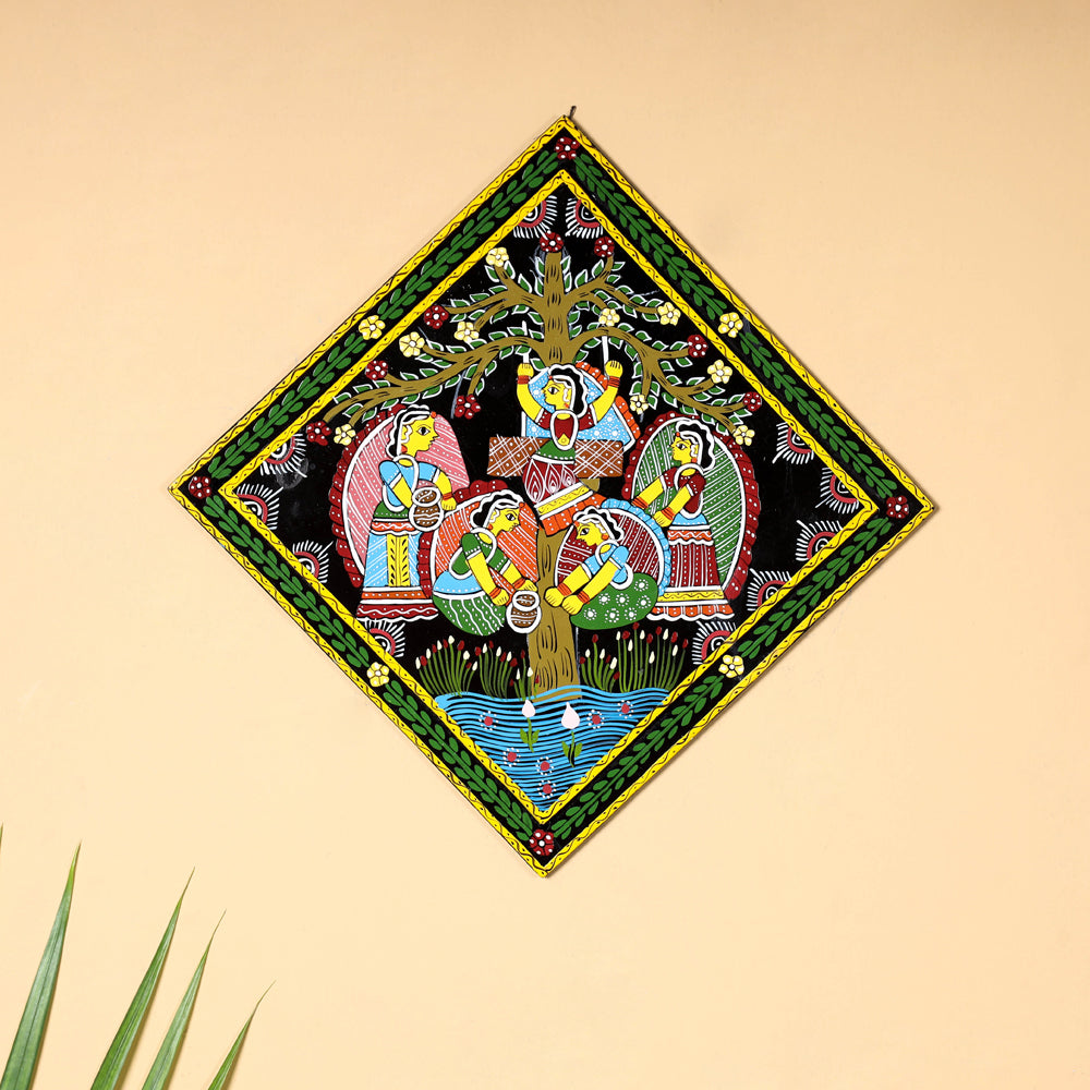 Buy Tikuli Art Handpainted Wall Hanging Online at iTokri.com - iTokri ...
